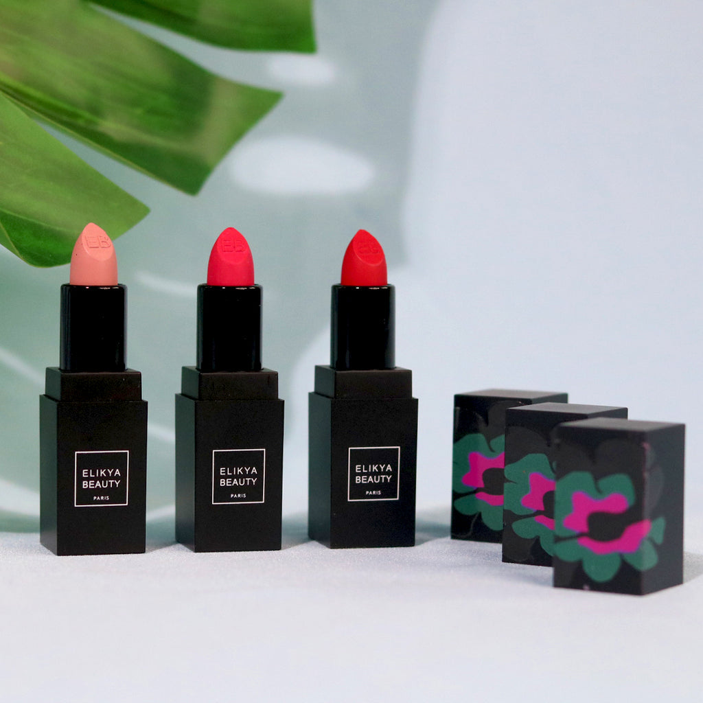 Rouge à lèvres Hydratant enrichie en BEURRE DE KARITÉ – Elikya-Beauty